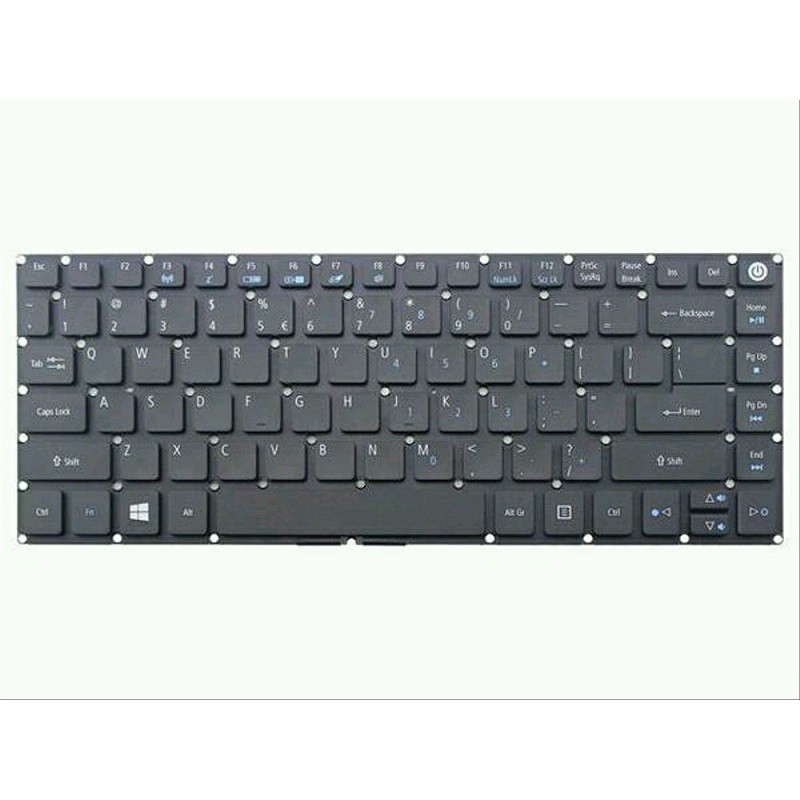 Jual Keyboard Acer Aspire ES1-432, ES1-433 Series (Black) | Shopee ...