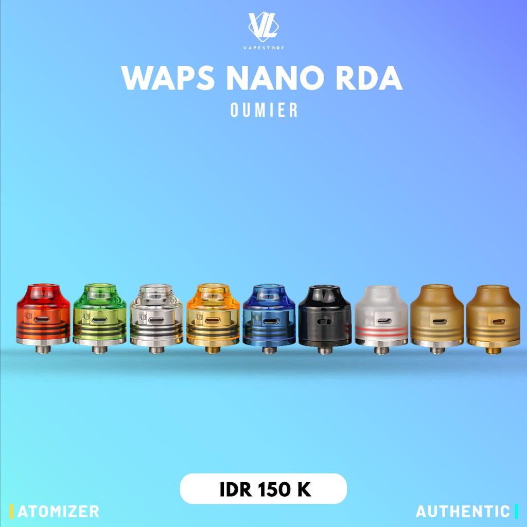 Jual Wasp Nano 22 RDA (Transparent) 100% Authentic By Oumier Official ...