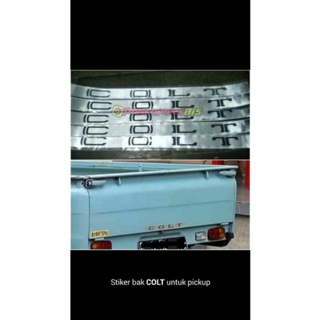 Jual STIKER COLT STICKER DELICA MITSUBISHI COLT T120 PICKUP STATION ...