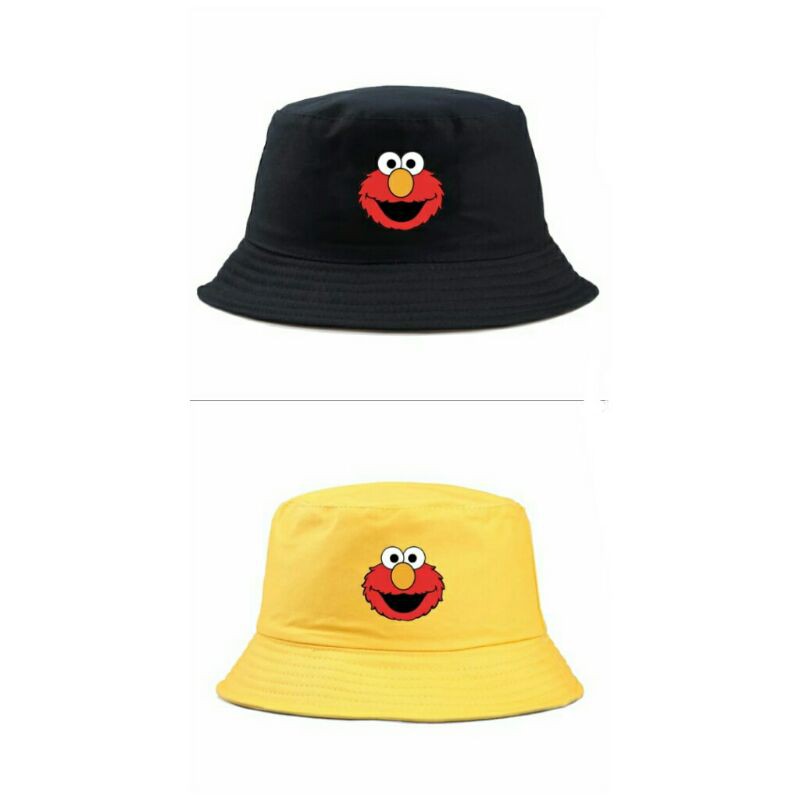 Jual ELMO BUCKET HAT TOPI BUKET ELMO BUCKET HAT ELMO UNTUK DEWASA ...