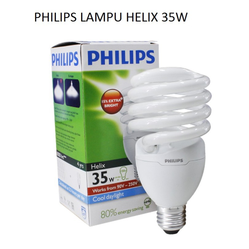 Jual Lampu Philips Helix 35W, 45W, 55W - FIT E27 | Shopee Indonesia