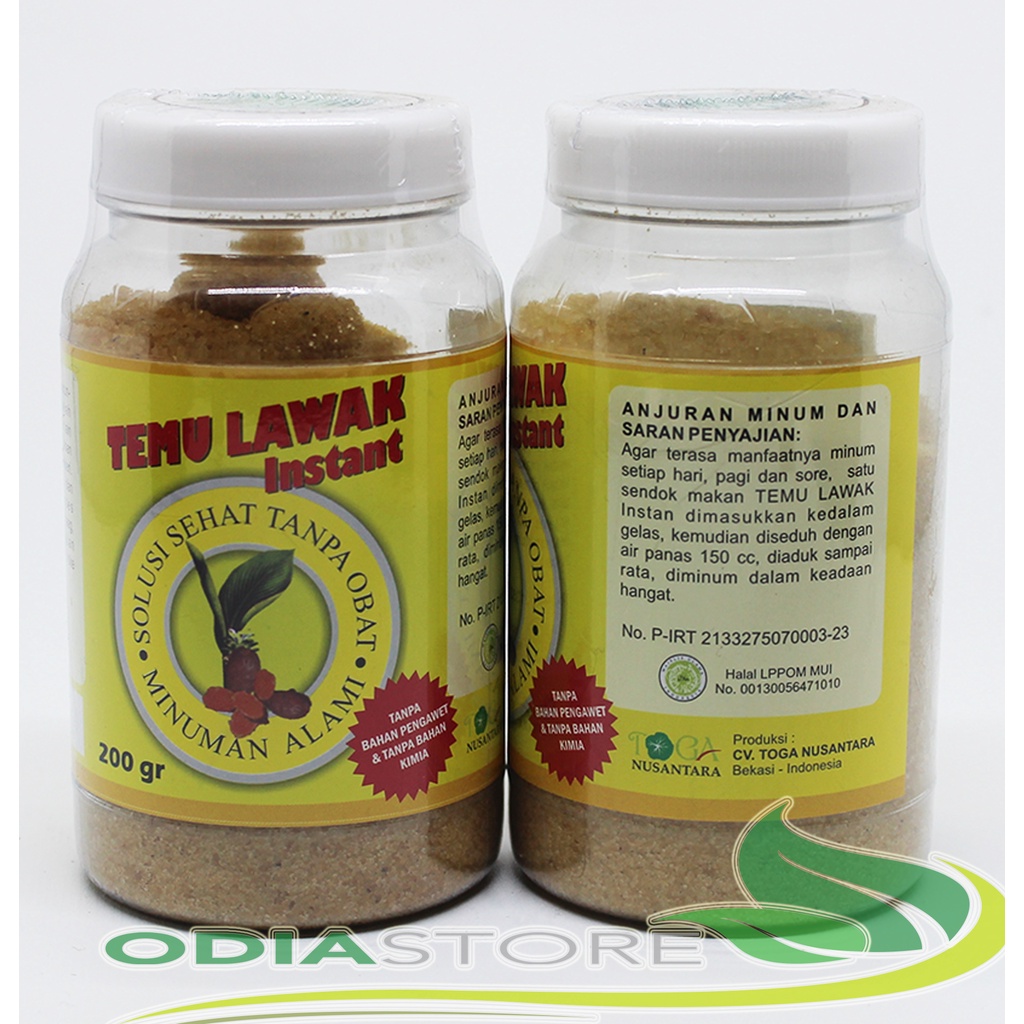 Jual Minuman Temulawak Instan Temu Lawak Kemasan Toples | Shopee Indonesia