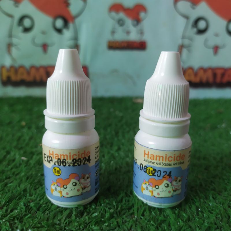 Jual HAMICIDE 10ML OBAT JAMUR-SCABIES HAMSTER/GERBIL/SMALLPETS | Shopee ...