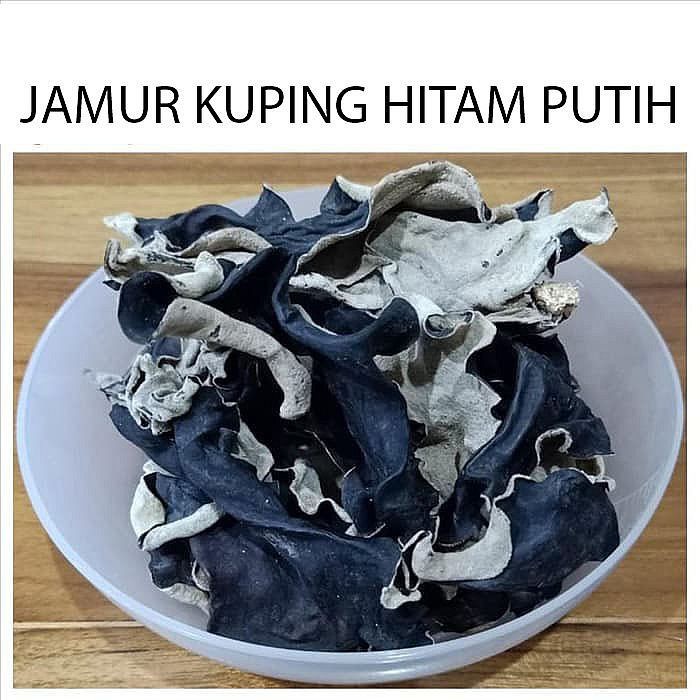 Jual Jamur Kuping Hitam Putih Re Pack 50 gr Packing Kemasan Plastik ...
