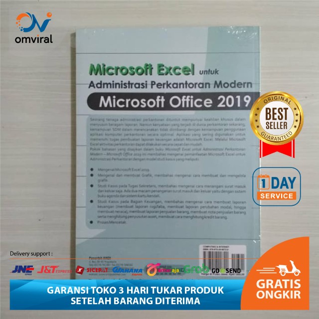 Jual Buku Microsoft Excel Untuk Administrasi Perkantoran Modern Office 2019 | Shopee Indonesia