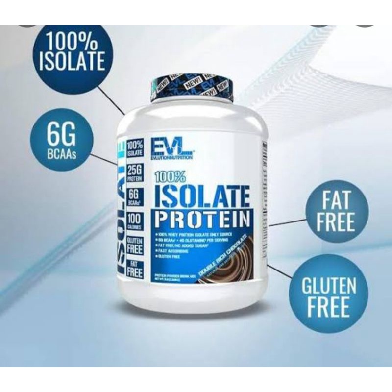 Jual WHEY PROTEIN ISOLATE EVL MURAH BPOM | Shopee Indonesia