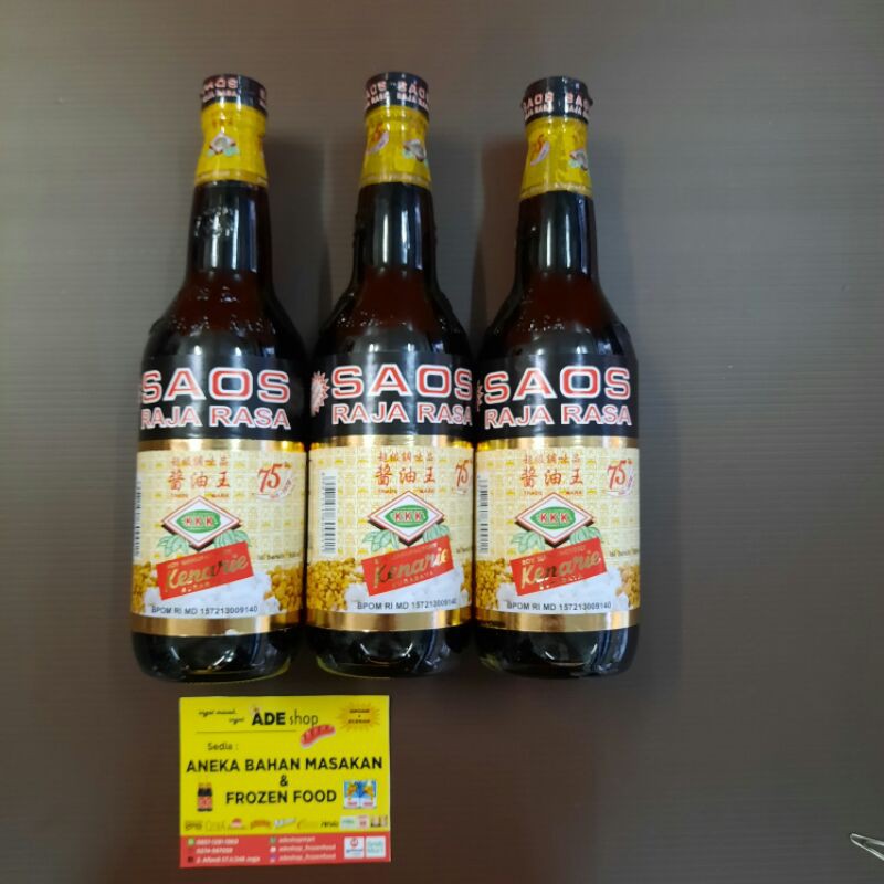 Jual kecap raja rasa KKK kenari 600ml | Shopee Indonesia