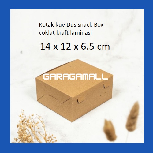Jual Kotak kue dus snack kotak box kardus hampers dus packing snack box ...