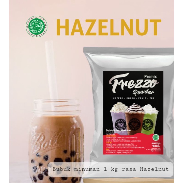 Jual Bubuk Minuman Choco Hazelnut 1 kg mix / frezzo powder premix | Shopee Indonesia