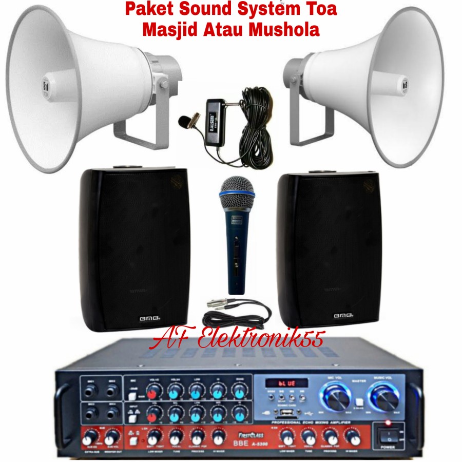 Jual Paket sound system masjid atau musholla toa dan BMB | Shopee Indonesia