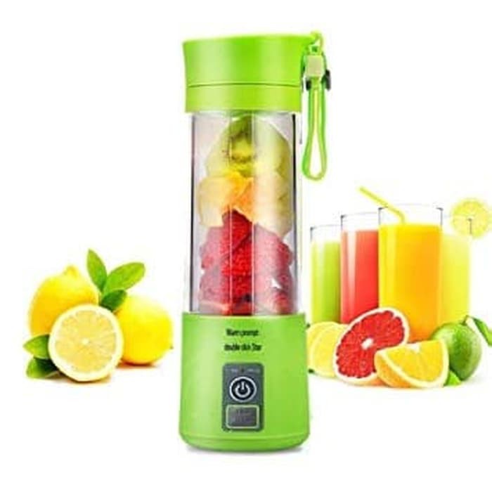 Jual Portable Blender / Botol Juicer 400ml Elektrik Jus Shake n Take ...