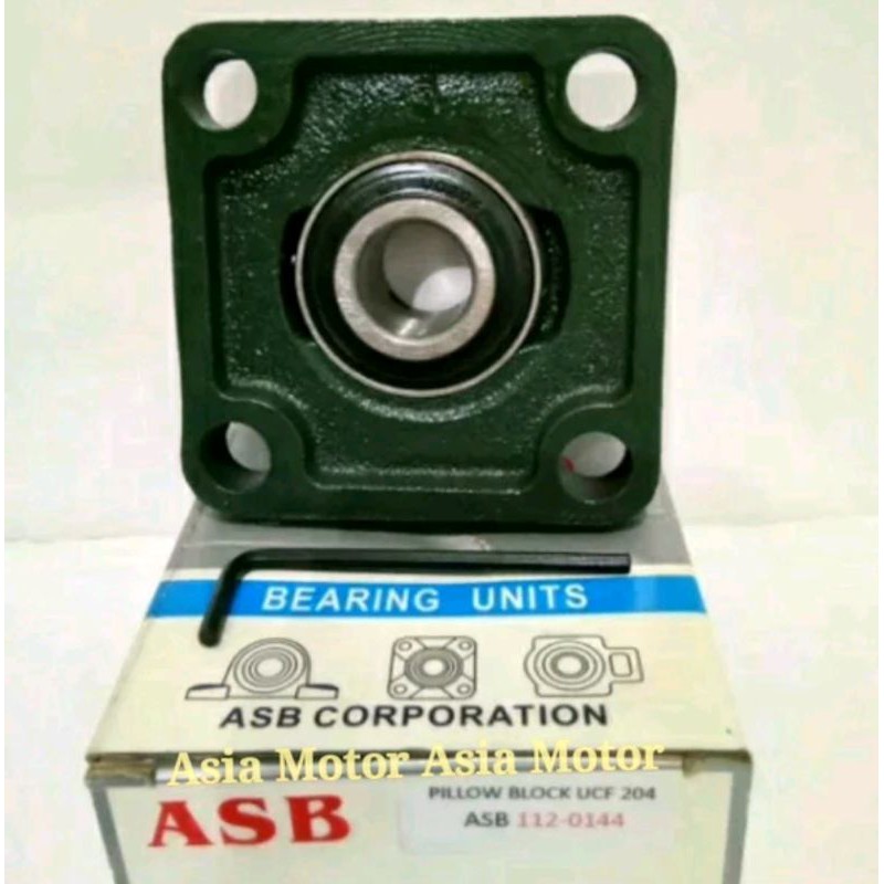 Jual Pillow Block Bearing UCF 204 Diameter Shaft As 20 mm Pilow Blok UCF204 ASB | Shopee Indonesia