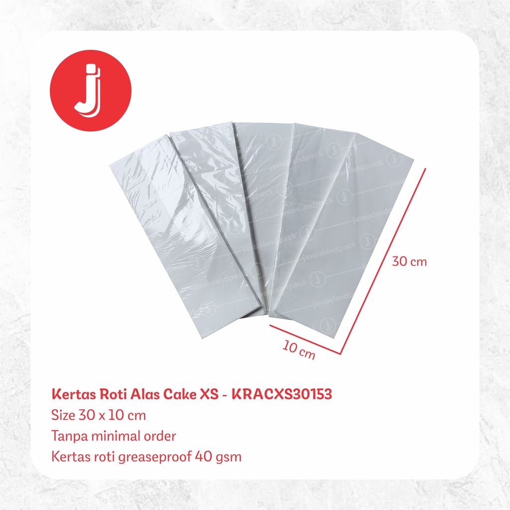 Jual Kertas Roti Alas Cake XS - KRACXS30153 | Shopee Indonesia