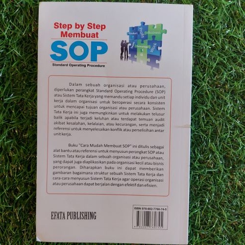 Jual BUKU SOP : Step by Step Membuat SOP (Standar Operating Procedure ...