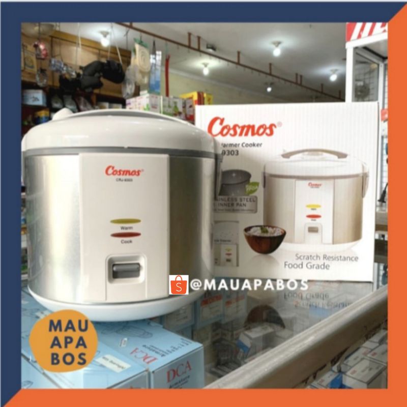 Jual Rice Cooker Magic Com Cosmos Stainless CRJ 9303 2 Liter | Shopee ...