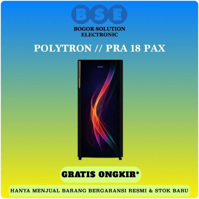 Jual Kulkas 1 Pintu Polytron PRA18PAX 180 liter PRA 18 PAX Polytron ...