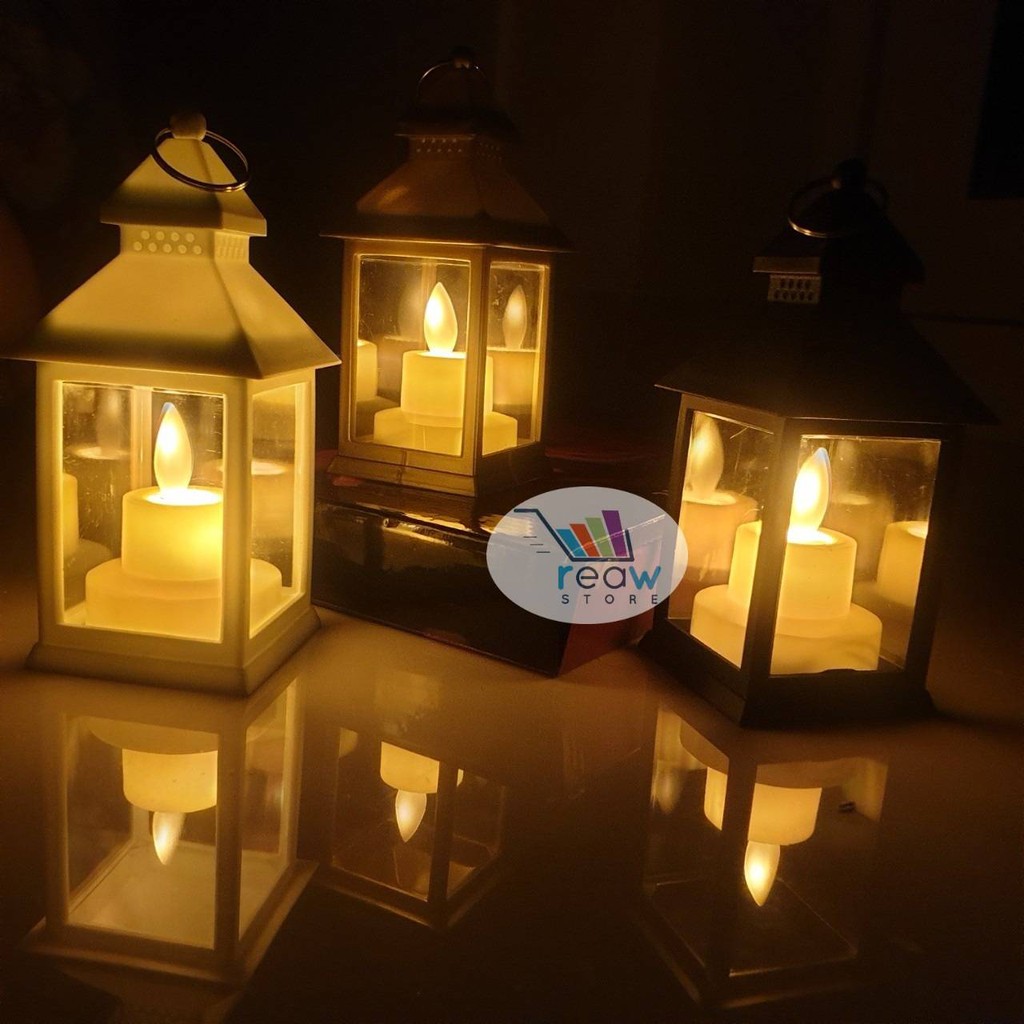 Jual Lampu Hias Dekorasi Lilin LED Lentera Elektrik / Lantern Candle ...