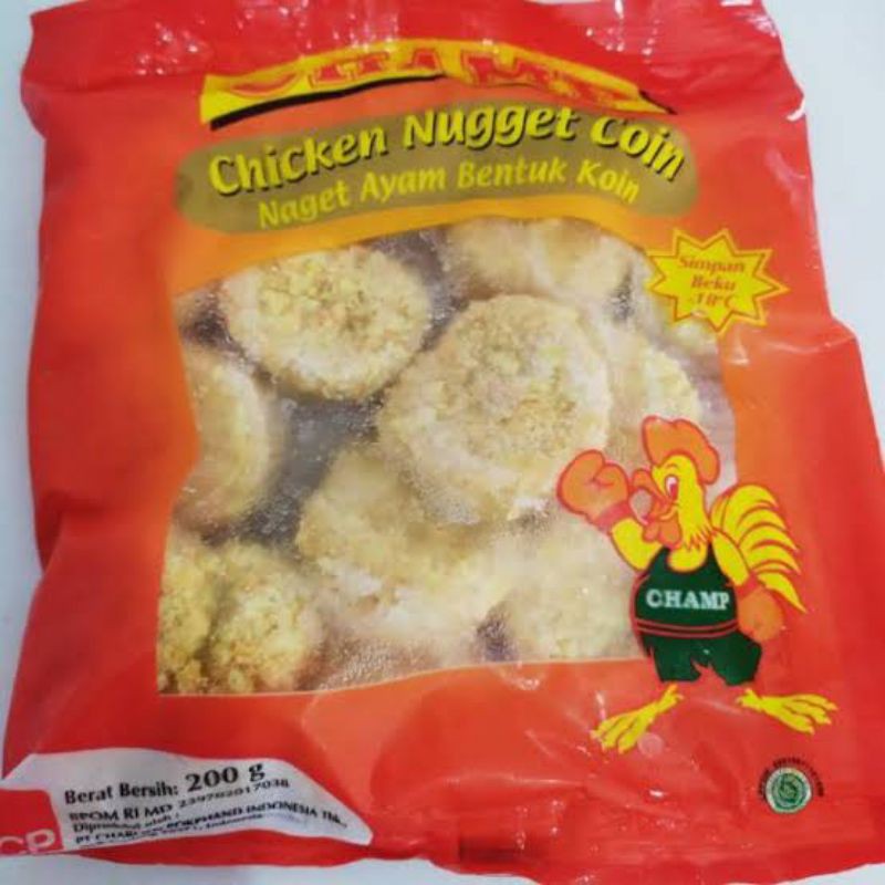 Jual "Champ Nugget Coin 200gr | Shopee Indonesia