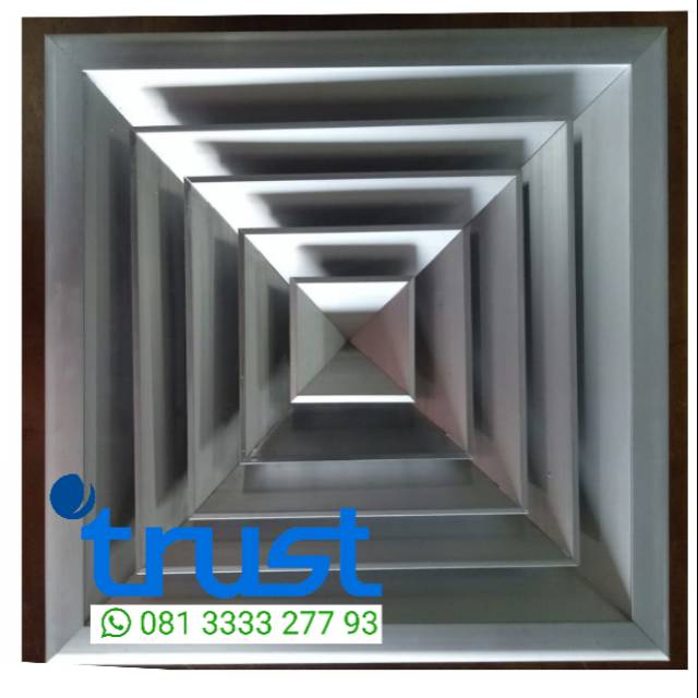 Jual Diffuser Ducting AC 10" Grille natural difuser murah | Shopee ...