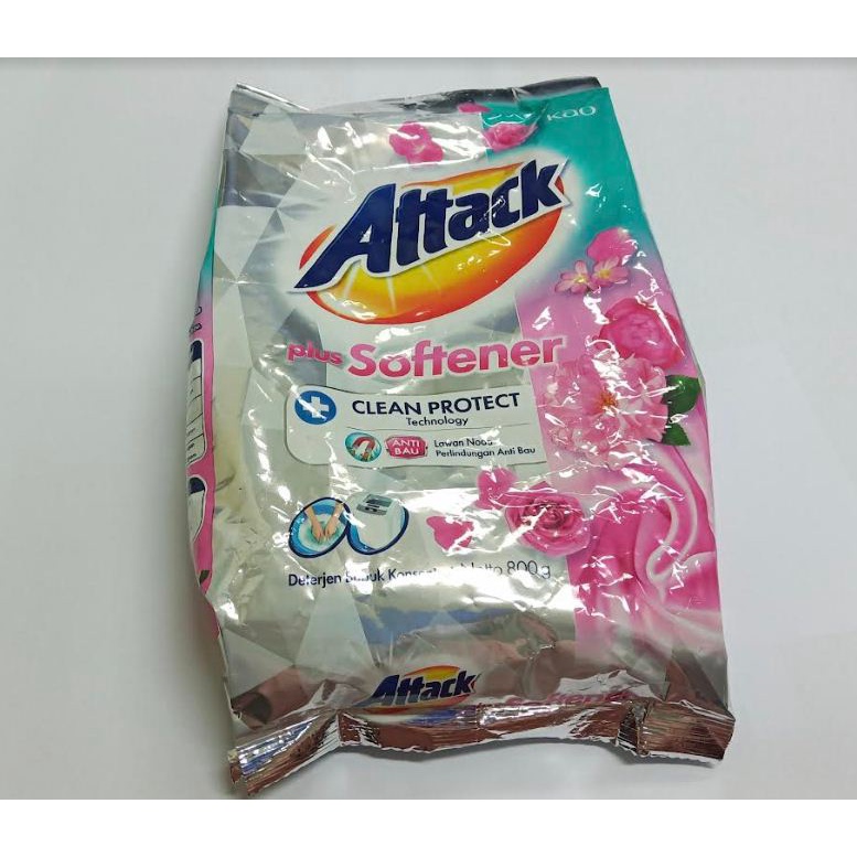 Jual Kao Attack Plus Softener 800Gr Powder 303119 | Shopee Indonesia