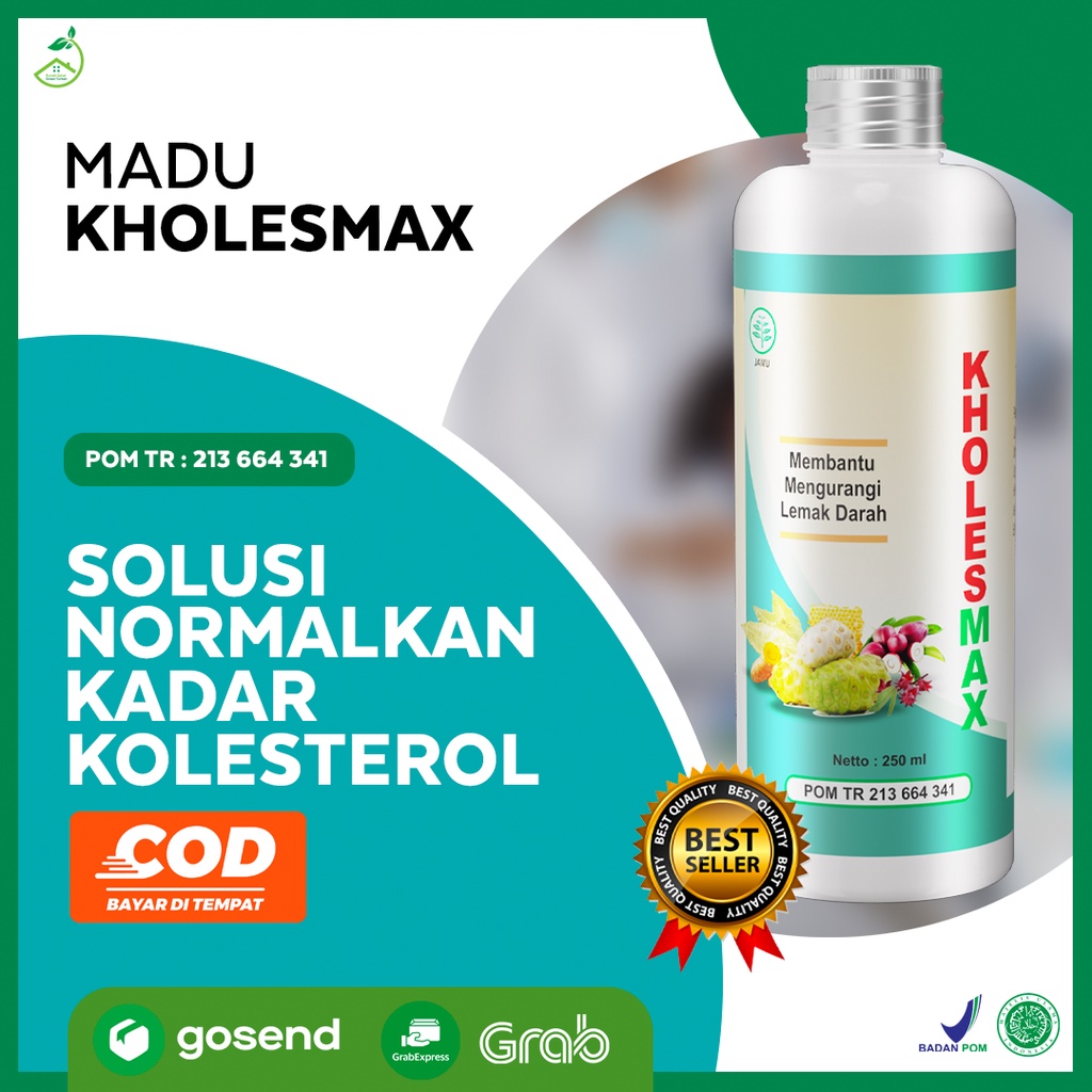 Jual KHOLESMAX ORIGINAL Obat Penurun Lemak Darah Gula Darah Kolesterol ...