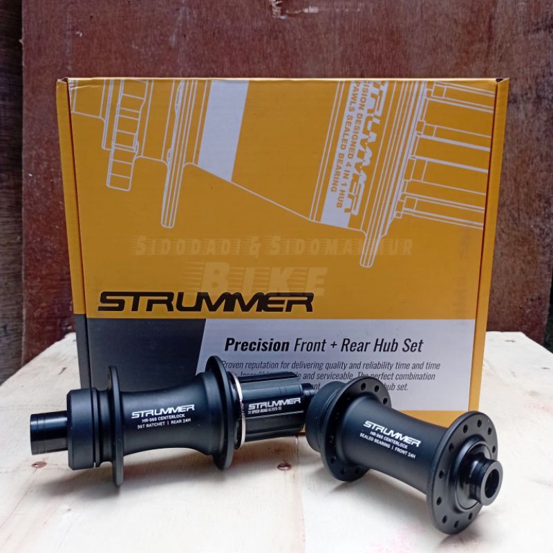 Jual Hub Freehub Strummer HR-360 Ratchet Centerlock 24H | Shopee Indonesia