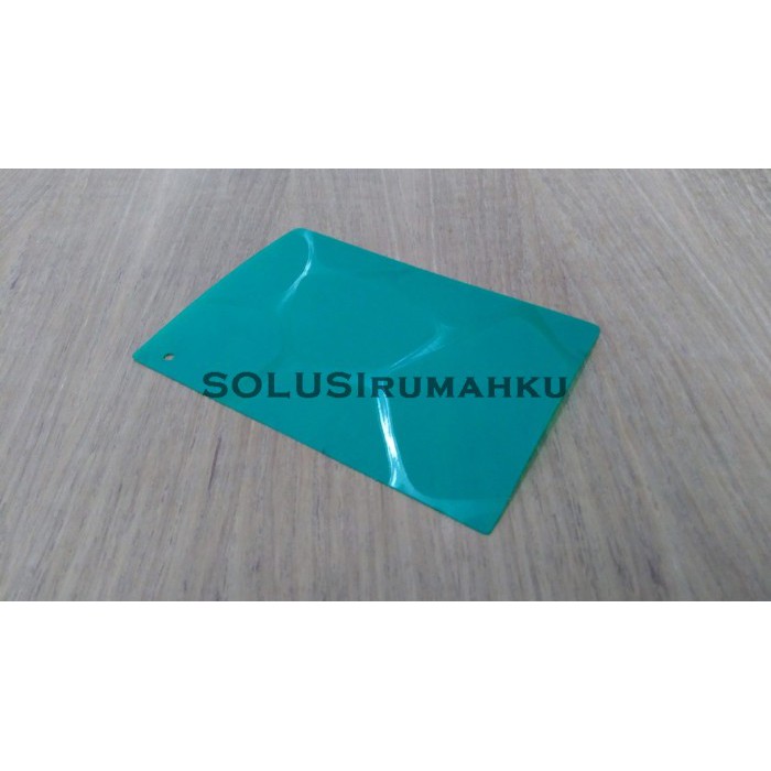 Jual 50 cm Plastik Fiber Pagar Motif Batu Hijau Plat Tutup Penutup ...