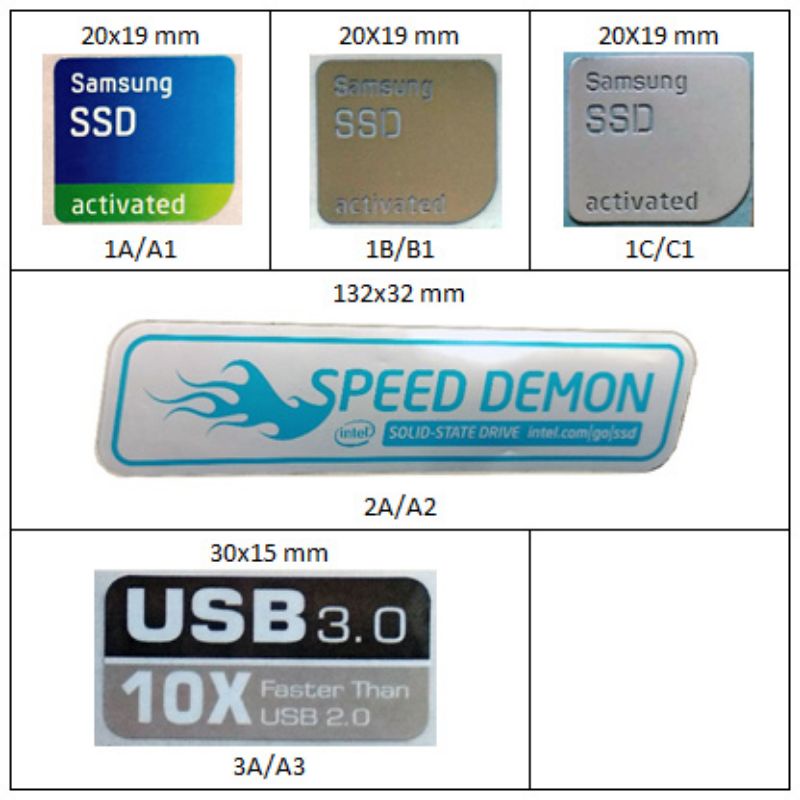 Jual Stiker Sticker USB SSD | Shopee Indonesia
