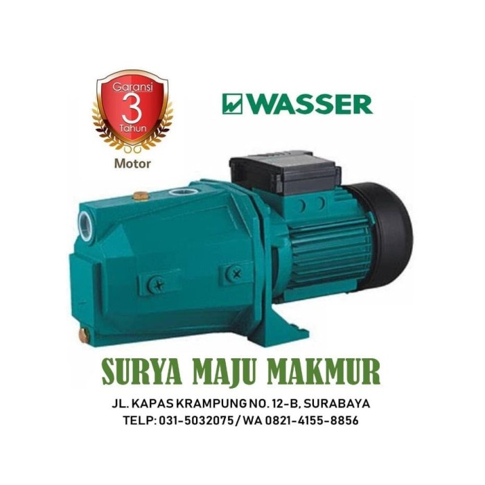 Jual pompa air wasser pw 120 jet semi jetpump jet pump BUKAN SHIMIZU ...