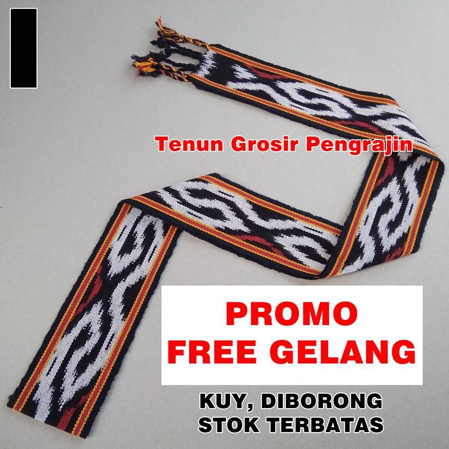 Jual Ikat Kepala Tenun Etnik Motif Dayak Kalimantan Toraja Sumba Lombok ...