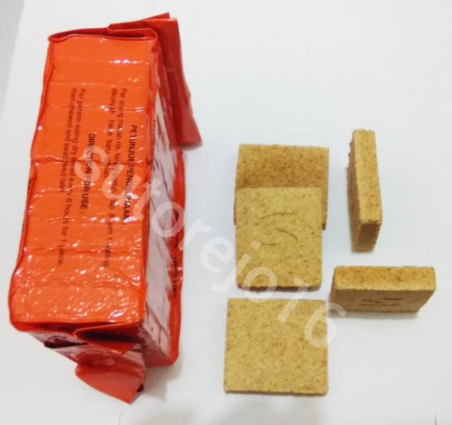 Jual Ransum makanan darurat sekoci kapal MRE mirip Ransum tni enertab ...