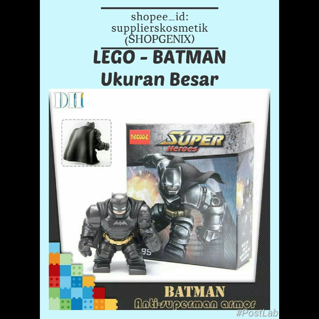 Jual lego kw Ukuran Besar BATMAN (Batman v Superman: Dawn of Justice ...