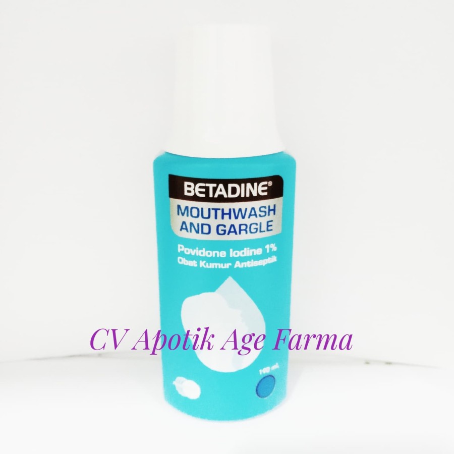 Jual Betadine Mouthwash & Gargle (Obat Kumur) 190 mL (Mahakam) | Shopee Indonesia
