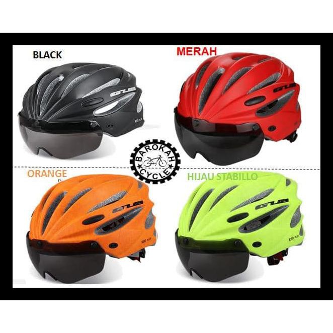 Jual 100%TERLARIS HELM SEPEDA DEWASA GUB K80 PLUS - DUA FUNGSI - HITAM ...
