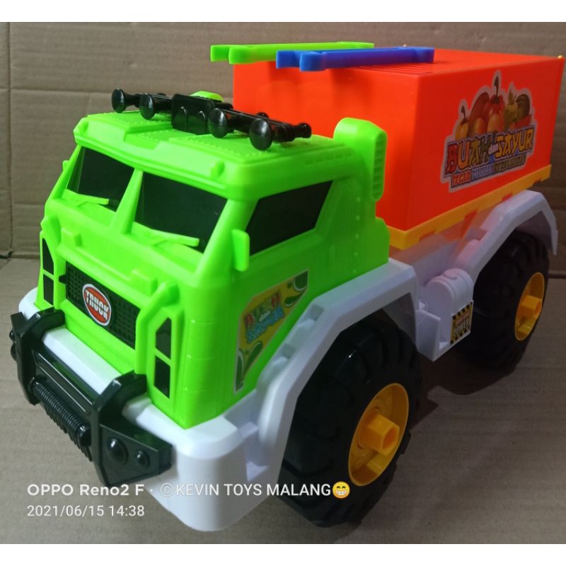 Jual AK 57 MAINAN TRUCK BUAH BOX BESAR KTG / mainan mobil truck buah ...