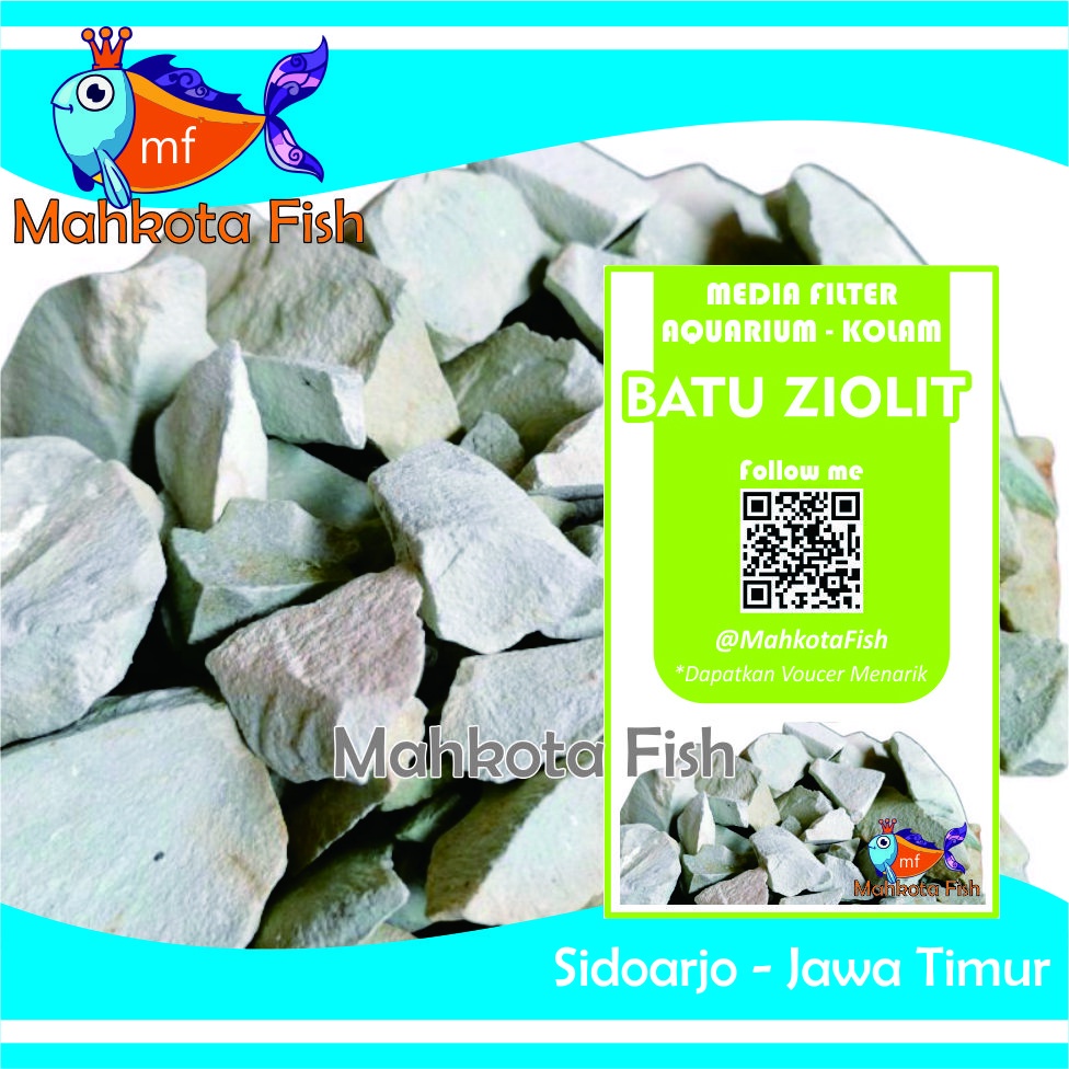 Jual Batu Ziolit (500 gr) | Zeolite Aktif | Ziolit | Batu Zeolit Media ...