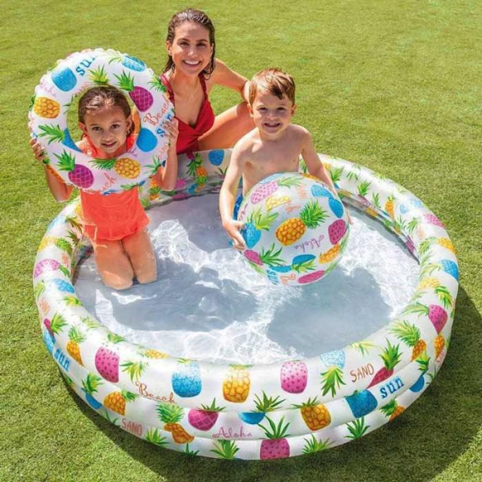 Jual Intex Inflatable Pool With Ball and Tube 59469 | Shopee Indonesia