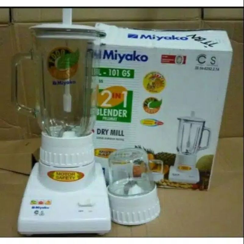 Jual Blender Miyako BL-101 GS 2in1 ( Kaca ) | Shopee Indonesia