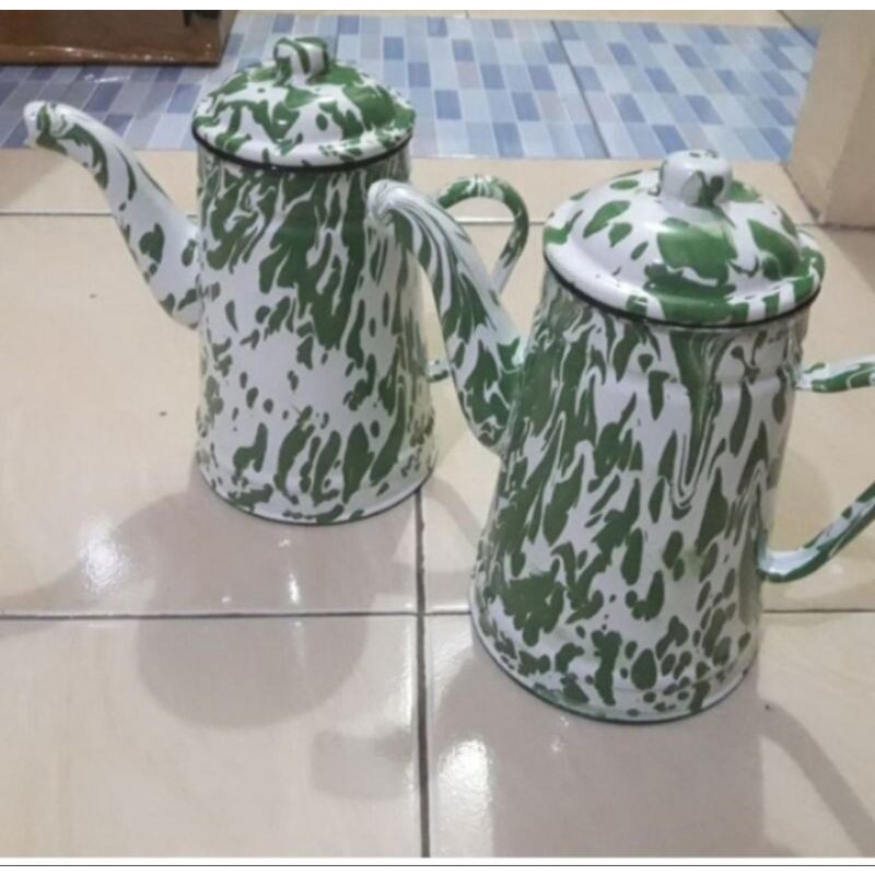 Jual Teko brulirik brilik loreng jadul | Shopee Indonesia