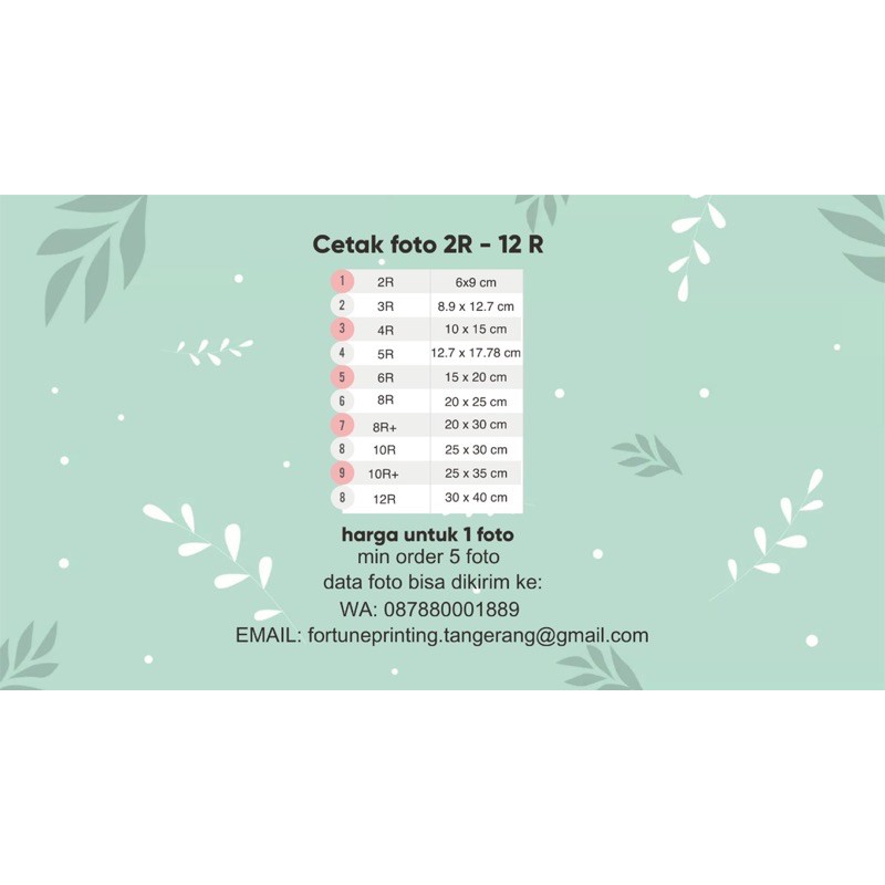 Jual Cetak Foto 5R, 6R, 8R, 8R+, 10R, 10R+, 12R TERMURAH DAN CEPAT | Shopee Indonesia