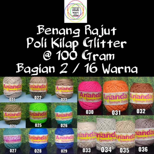Jual Benang Rajut Nilon/Nylon PP/Prolene D27/@100 Gram/±140 mtr ...