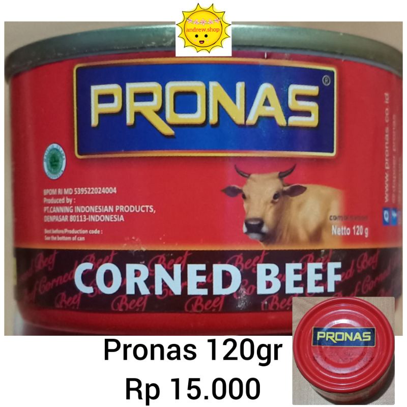 Jual Pronas Corned Beef 120gr | Shopee Indonesia