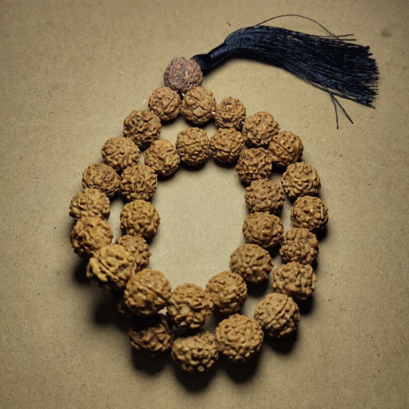 Jual tasbih jenitri genitri ganitri rudraksha 33 | Shopee Indonesia