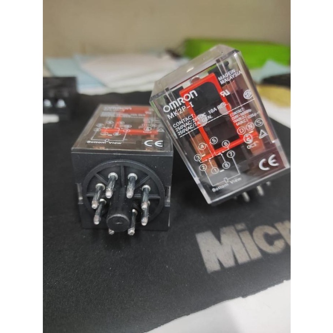 Jual Relay OMRON MK2P-I mk2pi 12VDC 24VDC 220VAC ready stok langsung kirim - RELAY | Shopee ...
