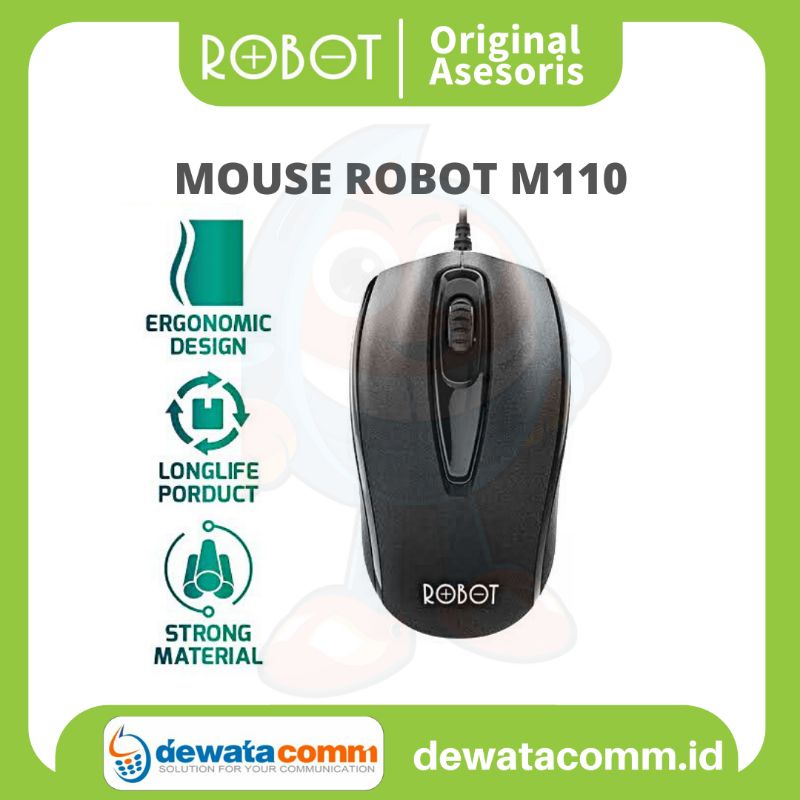 Jual MOUSE ROBOT M110 OPTICAL | Shopee Indonesia