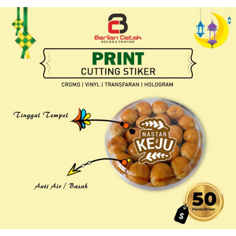 Jual stiker kue nastar | Shopee Indonesia