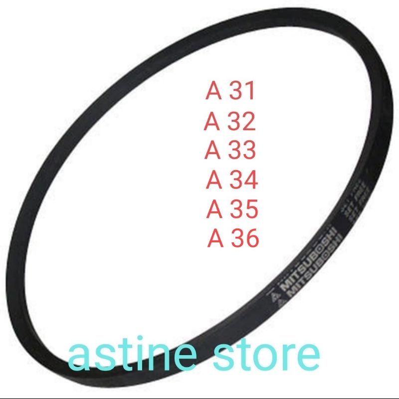 Jual Fan belt V belt Van belt-Tali kipas-V-belt-A31/A32/A33/A34/A35/A36 | Shopee Indonesia