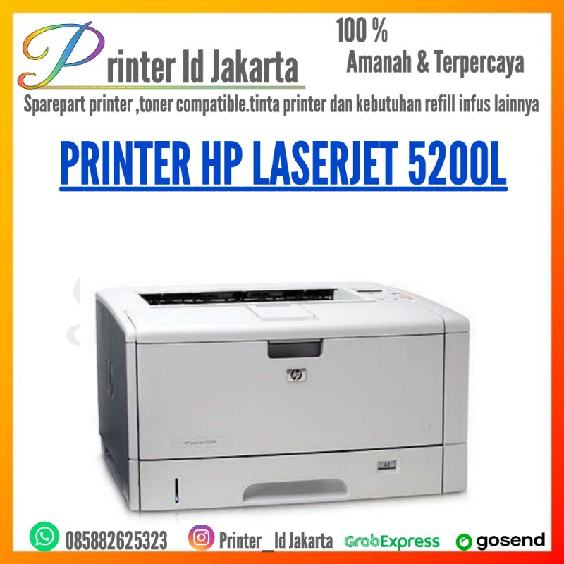 Jual Printer Hp Laserjet 5200L Printer A3 Hp 5200 L | Shopee Indonesia