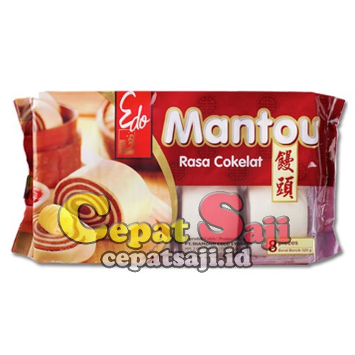 Jual Edo Mantou Chocolate / Roti Mantau Coklat 320 gr | Shopee Indonesia
