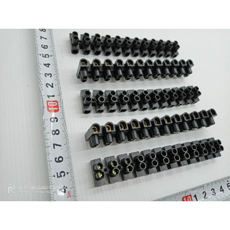 Jual Terminal Block Blok Krustin 10mm 10A Ampere Hitam Sambungan Kabel ...